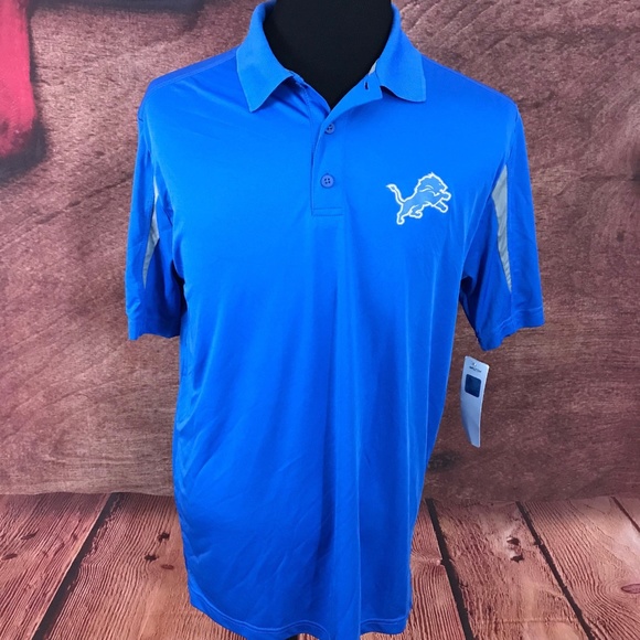 NFL | Shirts | Nfl Team Apparel Detroit Lions Tx3 Cool Polo S | Poshmark